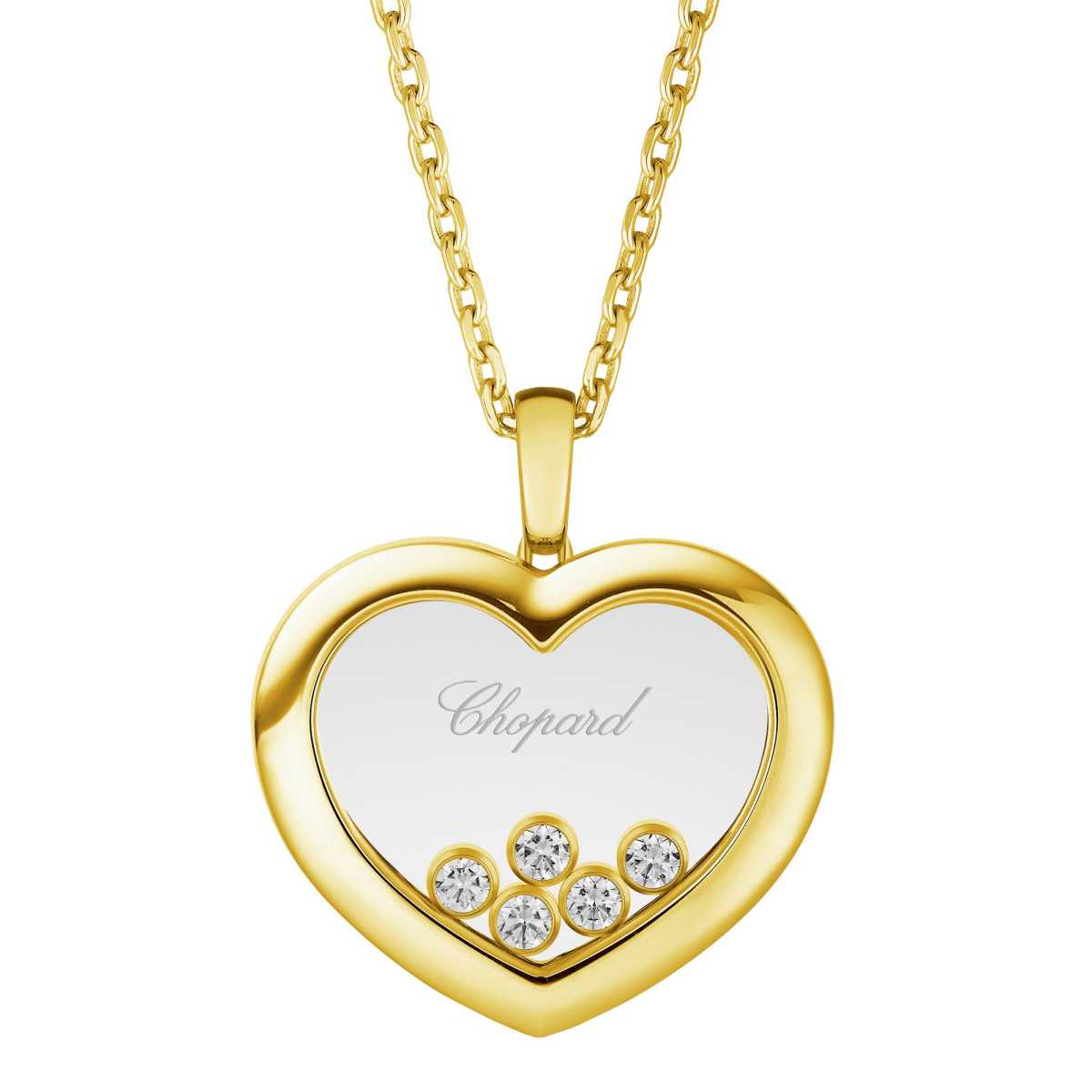 Chopard Happy Diamonds Anhänger mit Kette 79A039-0001