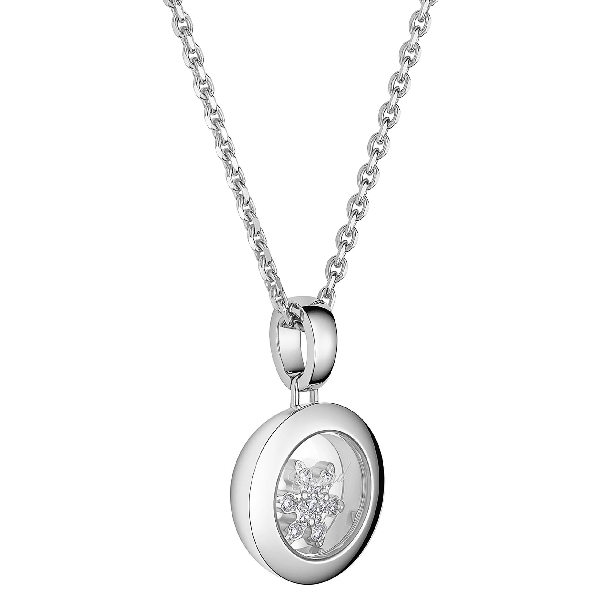 Chopard Happy Snowflakes Halskette mit Anhänger 79A018-1401