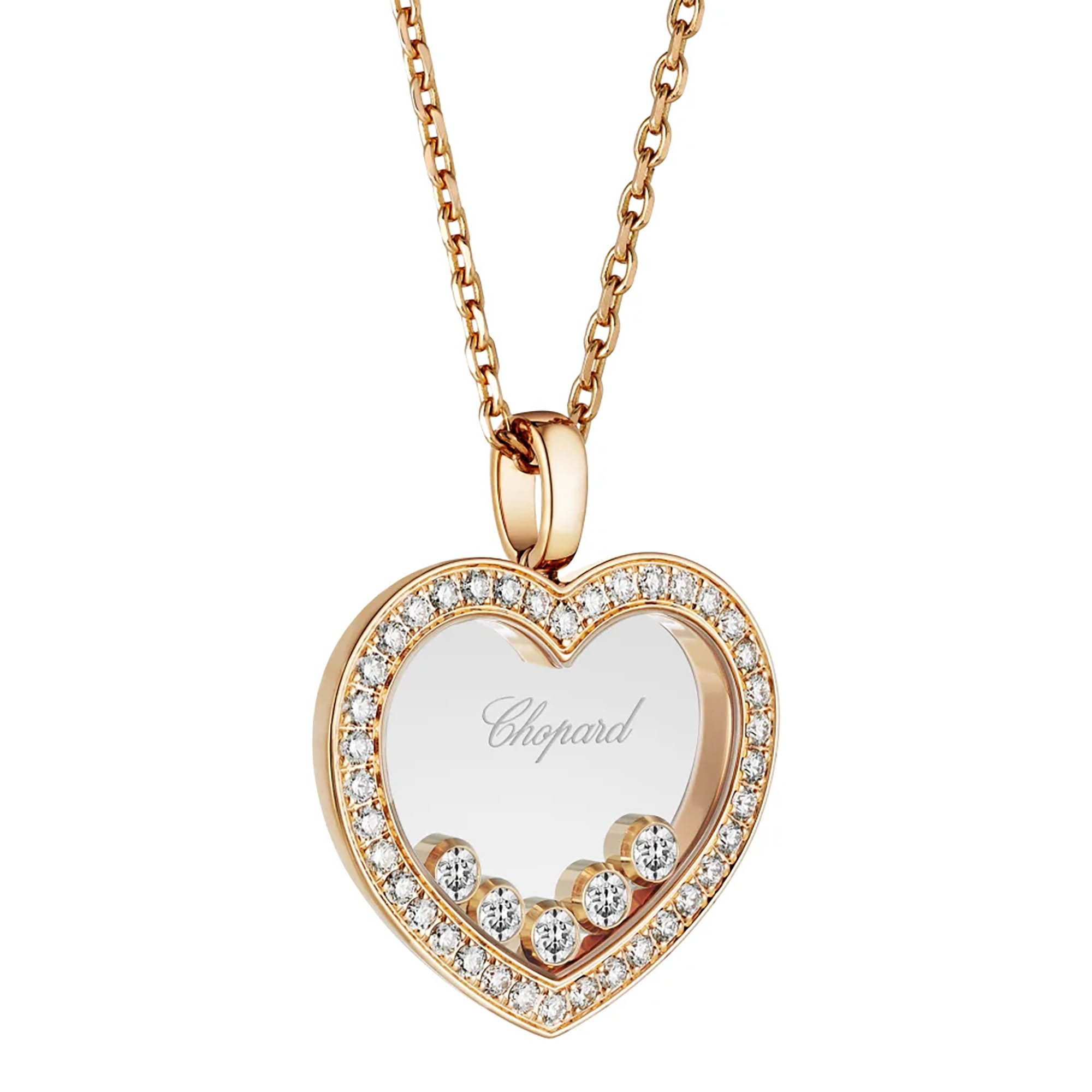 Chopard Happy Diamonds Icons Halskette mit Anhänger 79A039-5201