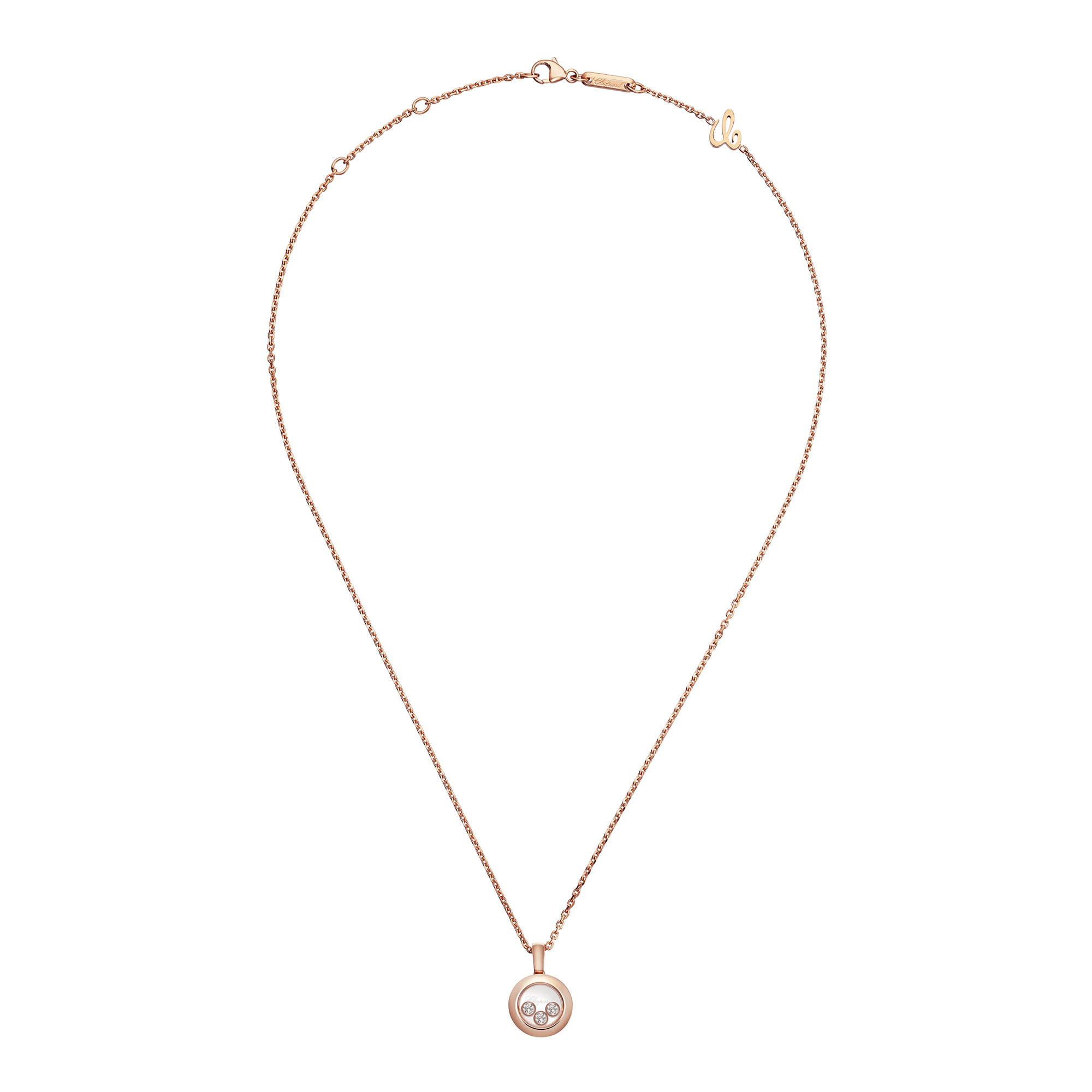 Chopard Happy Diamonds Icons Halskette mit Anhänger 79A018-5001