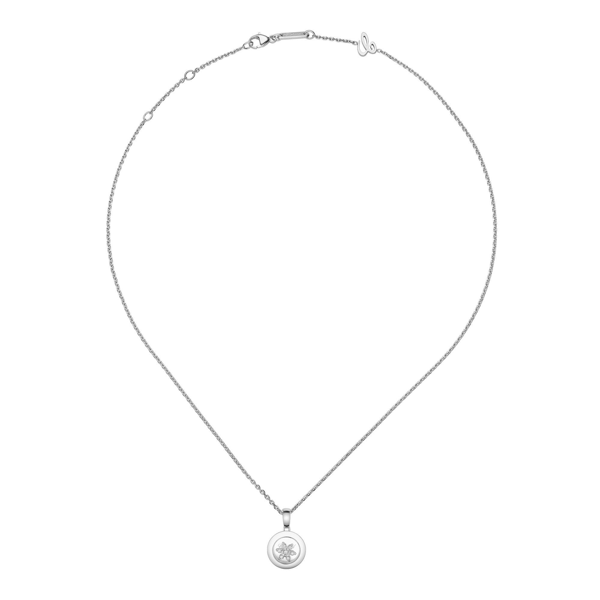 Chopard Happy Snowflakes Halskette mit Anhänger 79A018-1401