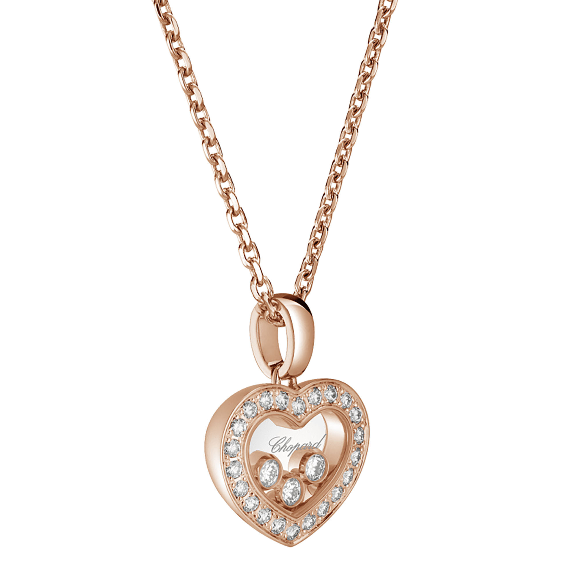 Chopard Happy Diamonds Icons Halskette mit Anhänger 79A611-5201